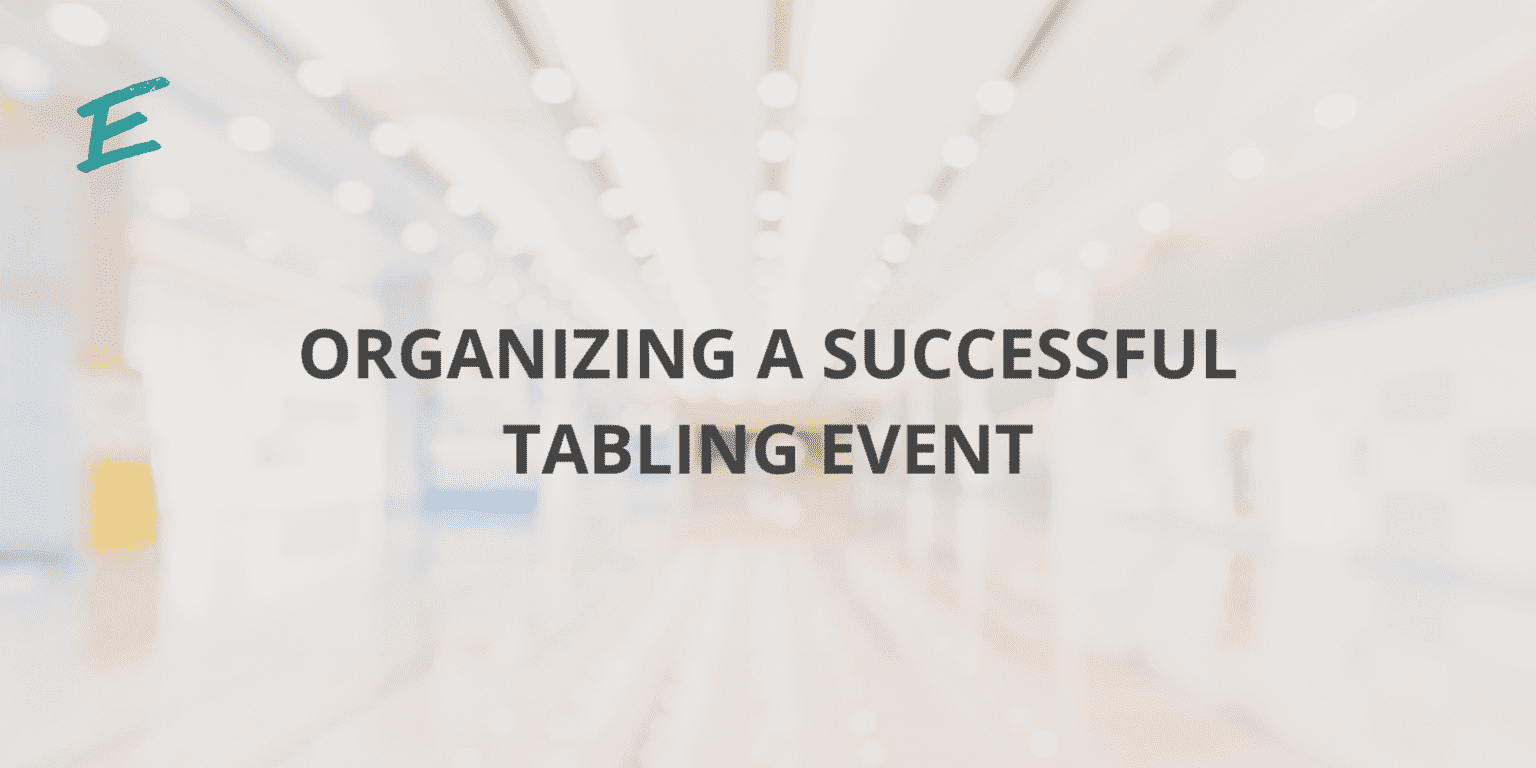 organizing a successful tabling event - AdvantEdge Workspace